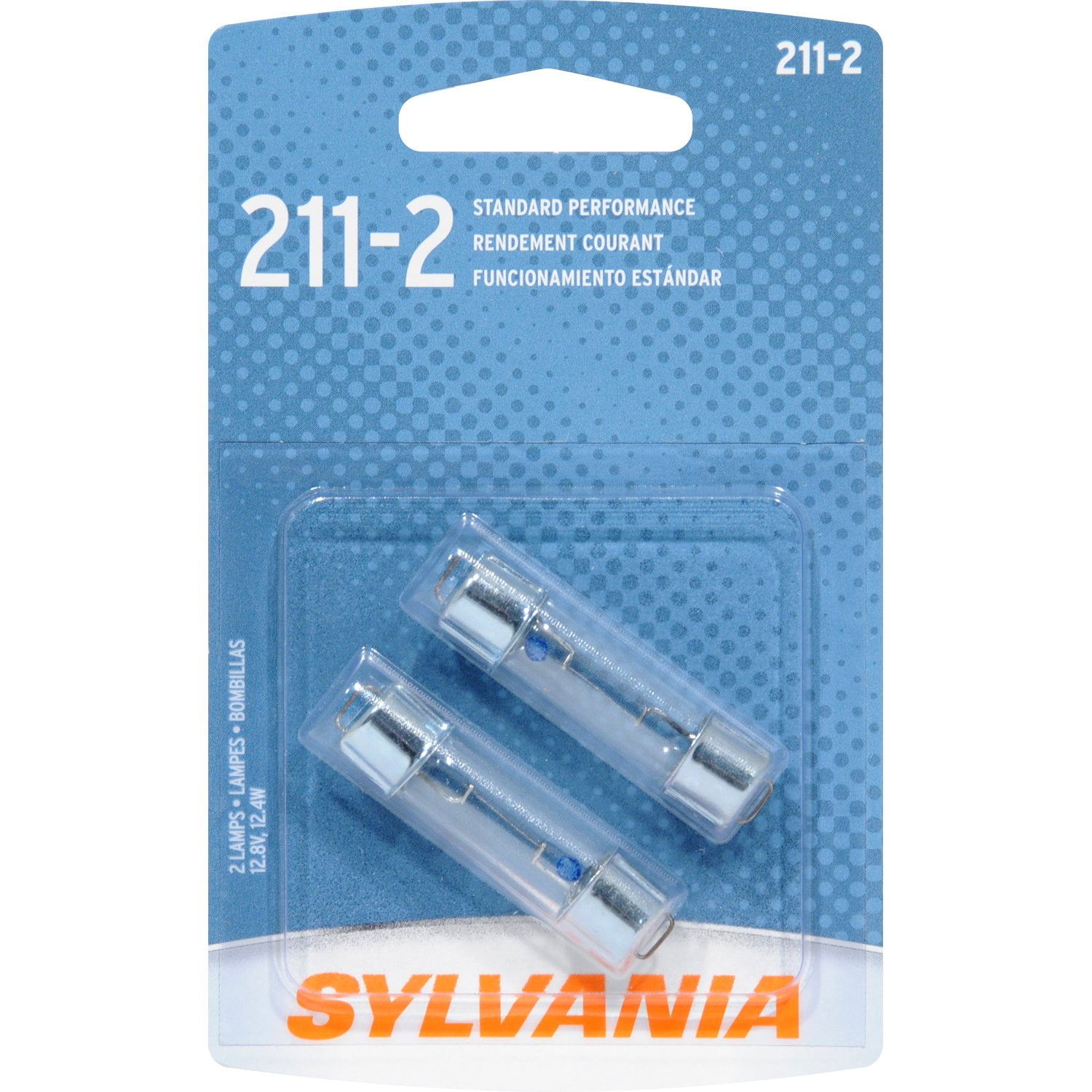 SYLVANIA 211-2 Basic Miniature Bulb, (Contains 2 Bulbs) C17 - Walmart.com