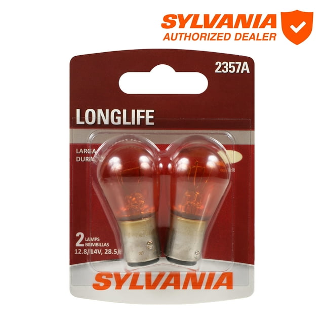 Sylvania 2357A Long Life Mini Bulb, 2 Pack, Compatible with Multiple Cars - Walmart.com