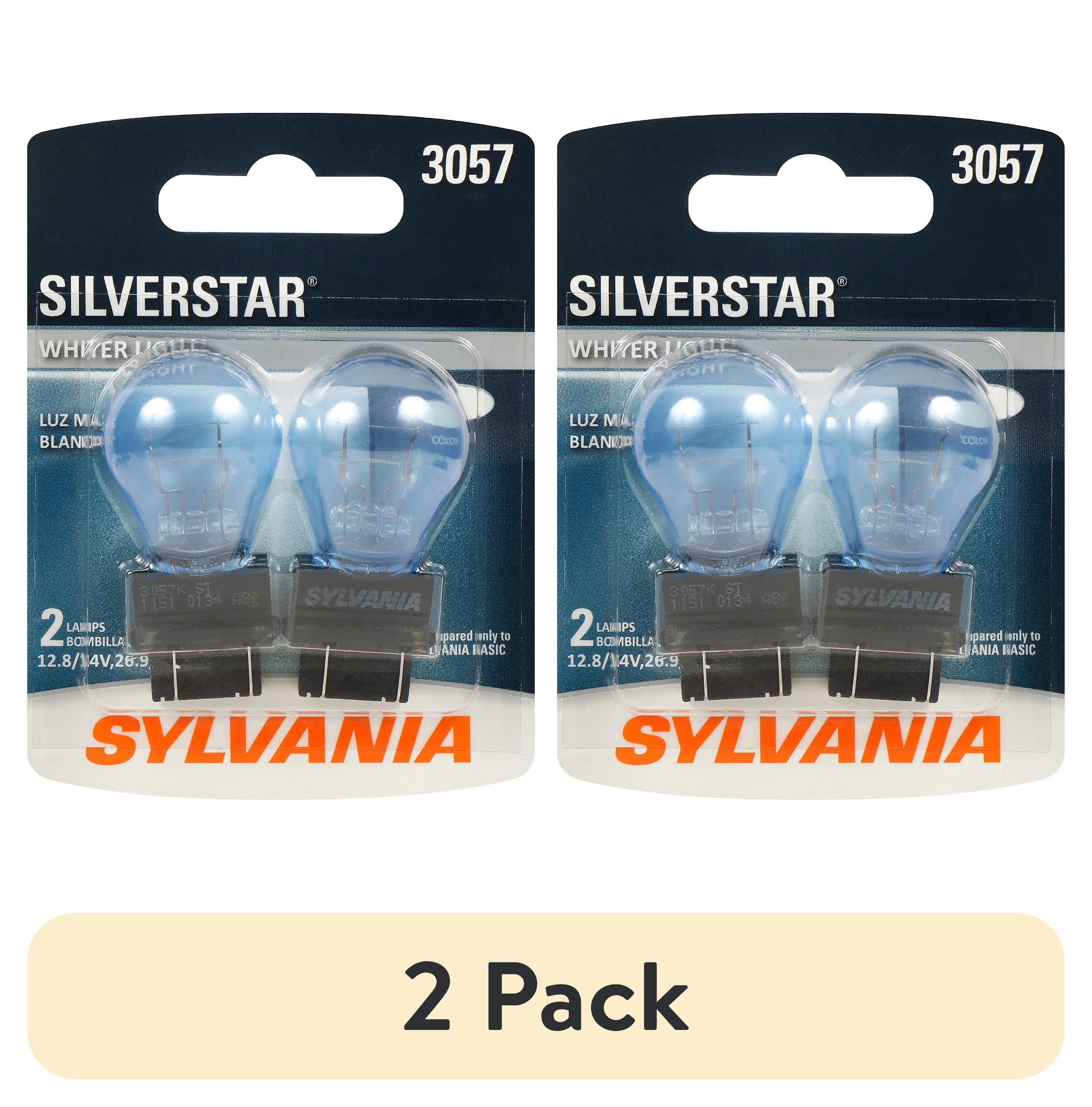 (2 pack) SYLVANIA 3057 SilverStar Mini Bulb, 2 Pack - Walmart.com