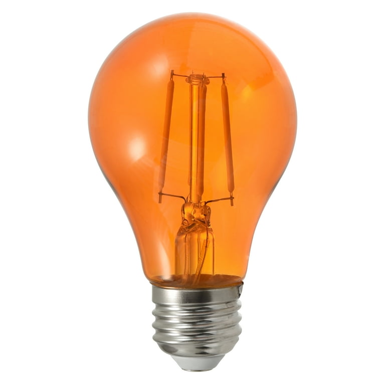 orange light bulbs