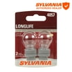 SYLVANIA 2-Pack 3157 P27/7W Long Life Miniature Automotive Light Bulbs, Durable and Low ...