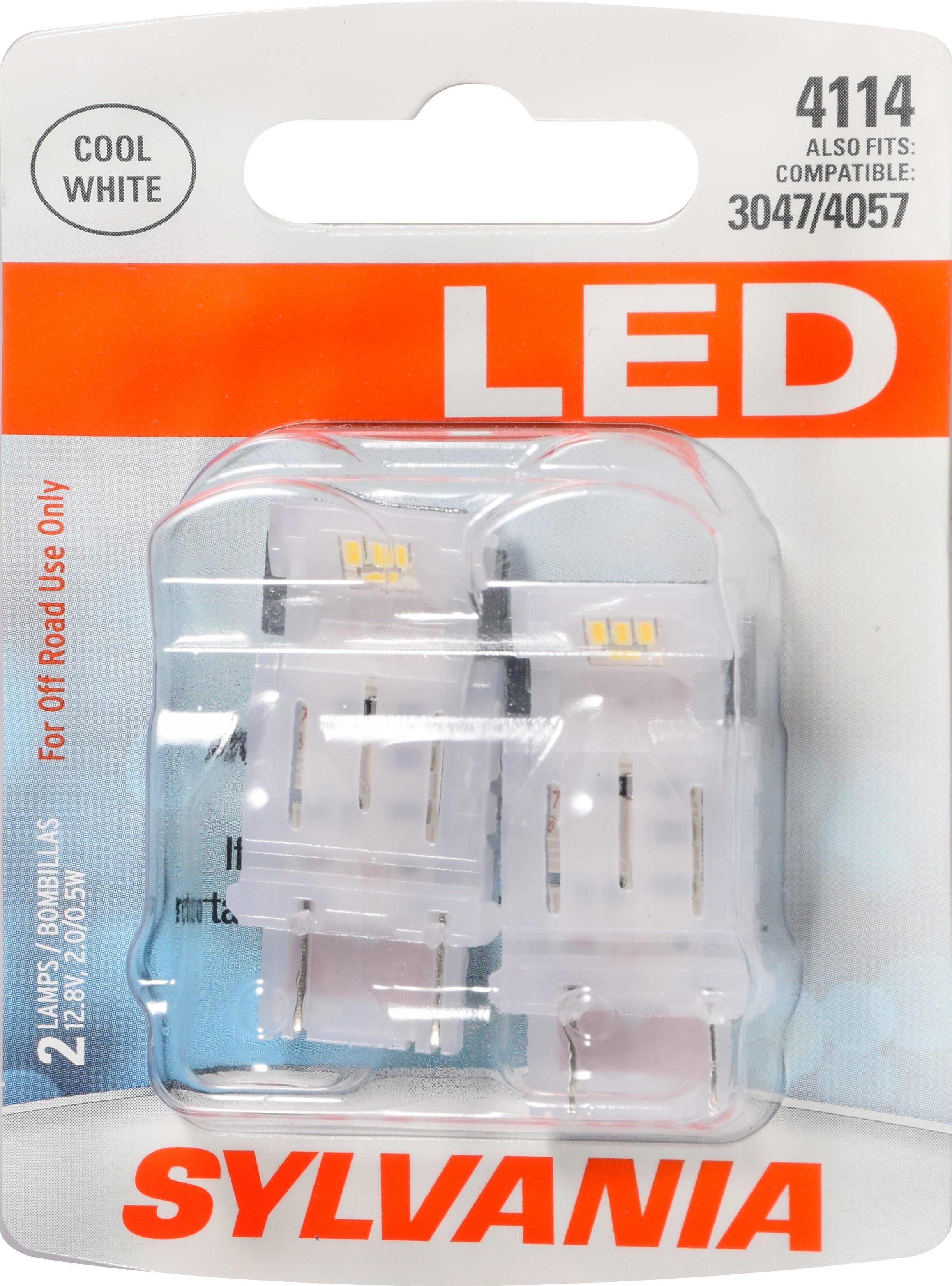 SYLVANIA - 4114 LED White Mini Bulb - Bright LED Bulb, Ideal for ...