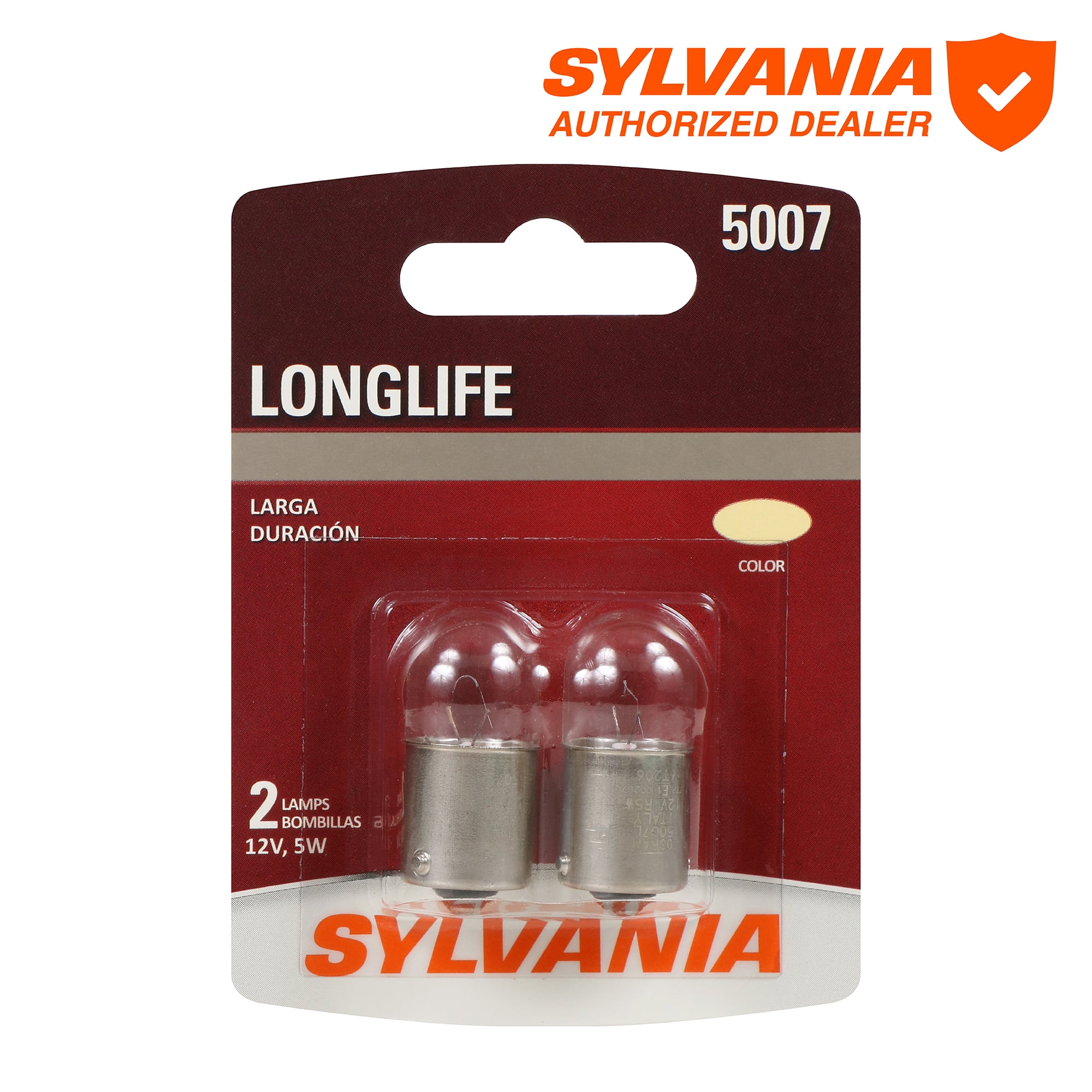 Sylvania 5007 Long Life Mini Bulb, 2 Pack, Compatible with Multiple ...