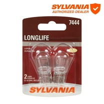 Sylvania 7444NA Long Life Mini Bulb, 2 Pack, Compatible with Multiple Cars - Walmart.com