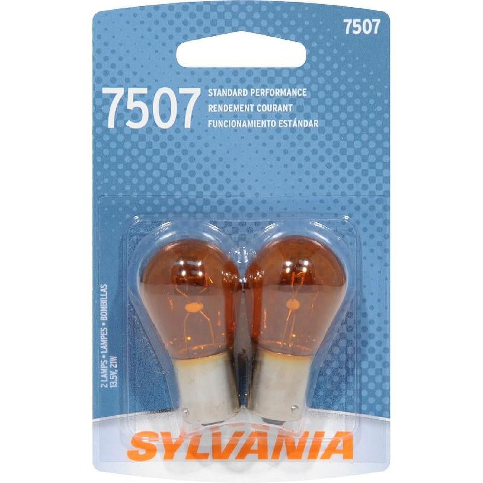 SYLVANIA 7507 Basic Miniature Bulb, (Pack of 2) - Walmart.com
