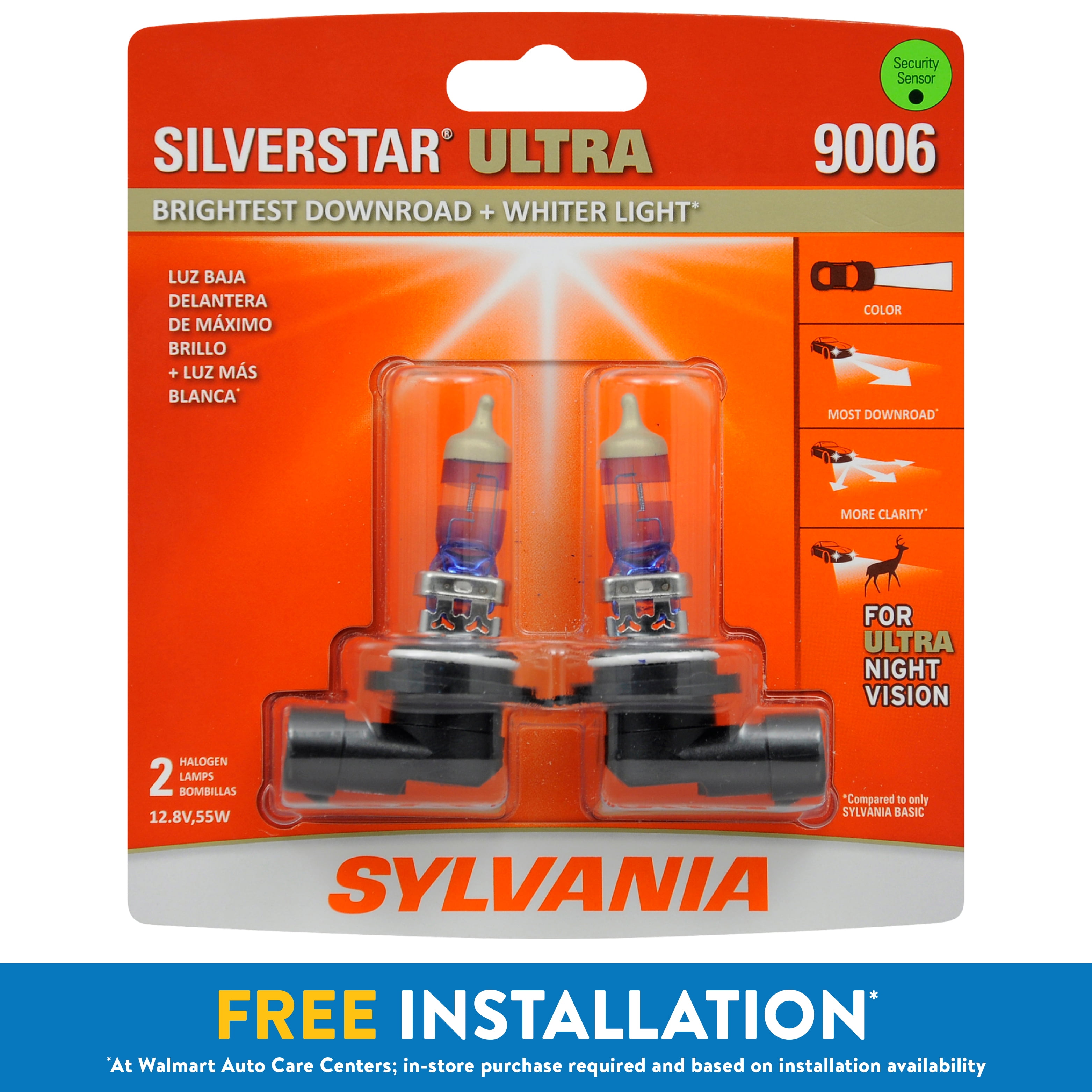 Sylvania 9006 Headlight Bulbs in Sylvania Headlights - Walmart.com