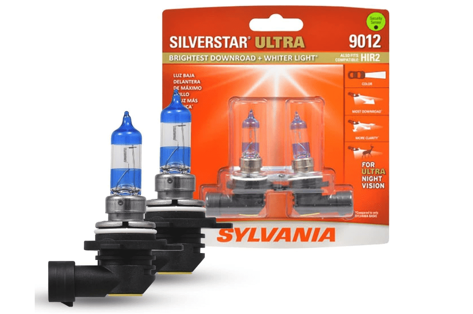 SYLVANIA - 9012 SilverStar Ultra - High Performance Halogen Headlight ...