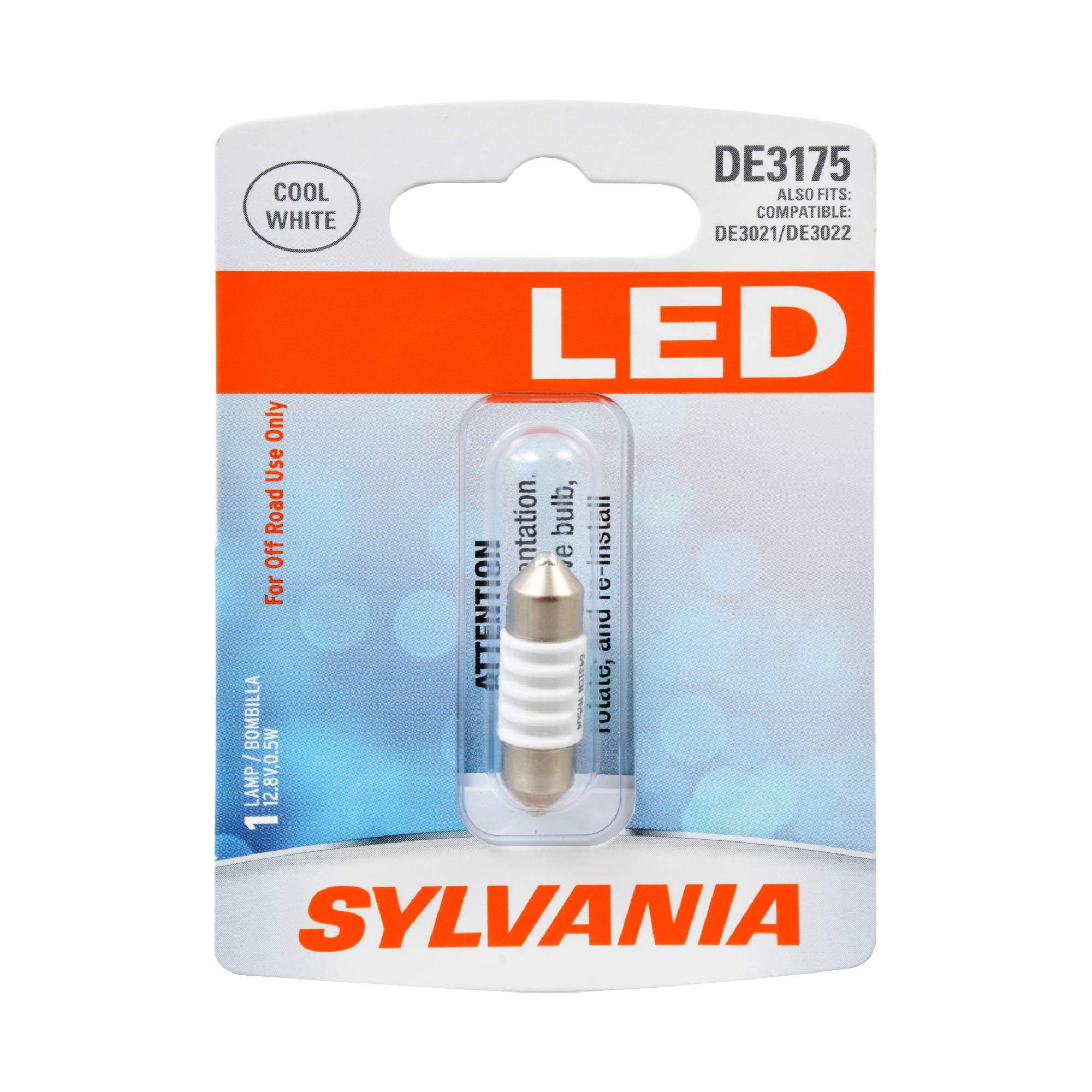 SYLVANIA - DE3175 31mm MSF2 Festoon LED White Mini Bulb - Bright LED ...
