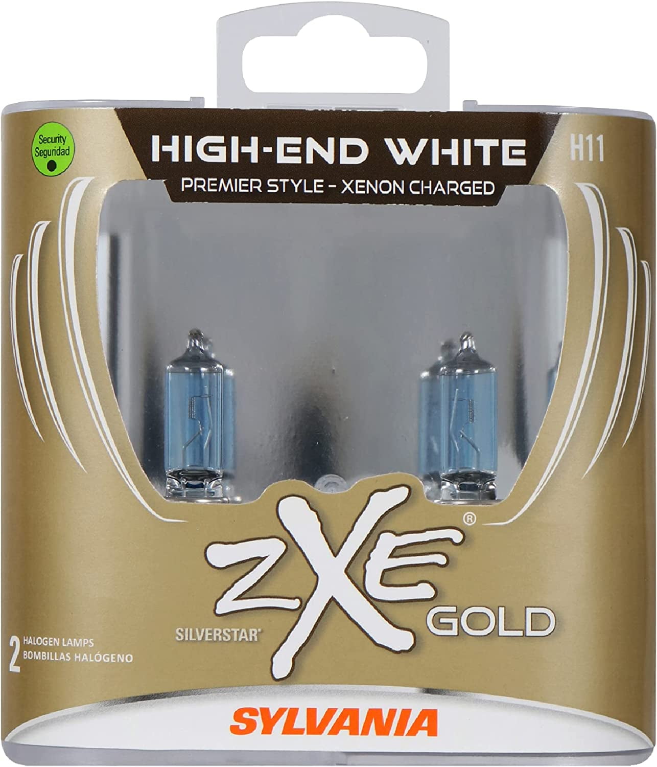 SYLVANIA - H11 (64211) SilverStar zXe GOLD High Performance Halogen ...