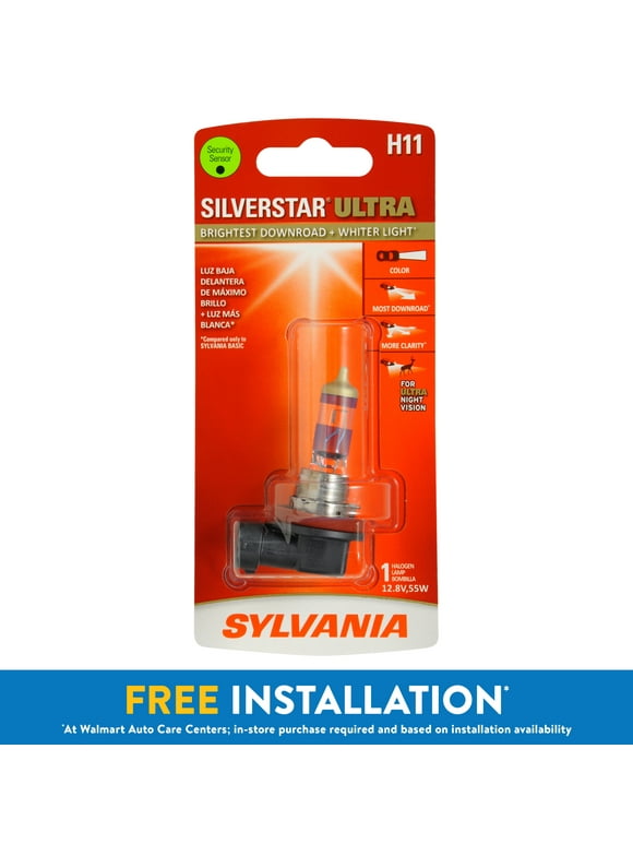Sylvania H11 Headlight Bulbs in Sylvania Headlights - Walmart.com