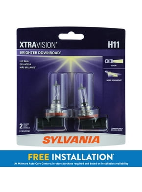 Sylvania H11 Headlight Bulbs in Sylvania Headlights - Walmart.com