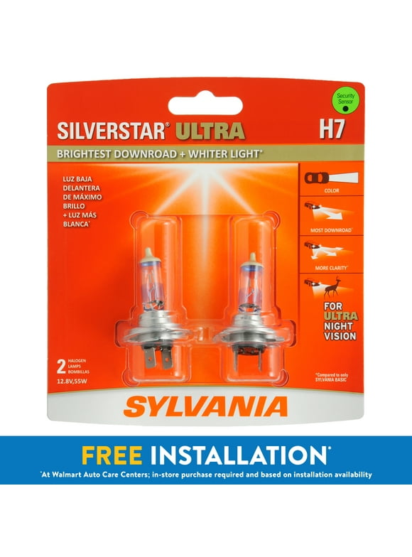 Sylvania H7 Headlight Bulbs in Sylvania Headlights - Walmart.com