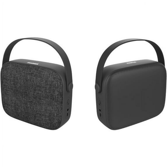 SYLVANIA SP434-BLACK Portable Bluetooth(R) Retro-Design Fabric Speaker ...
