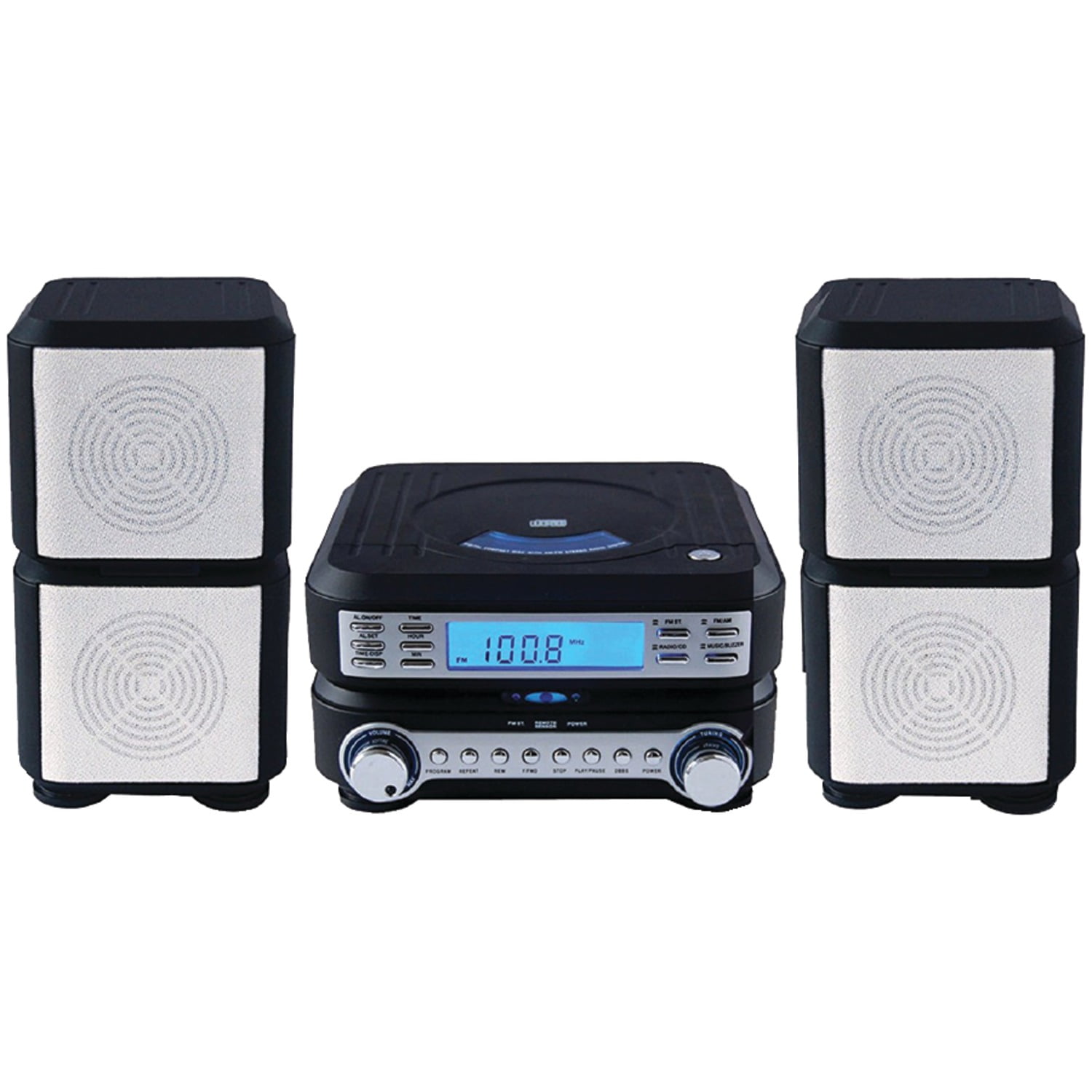 SYLVANIA SRCD635 AM/FM CD Micro System - Walmart.com