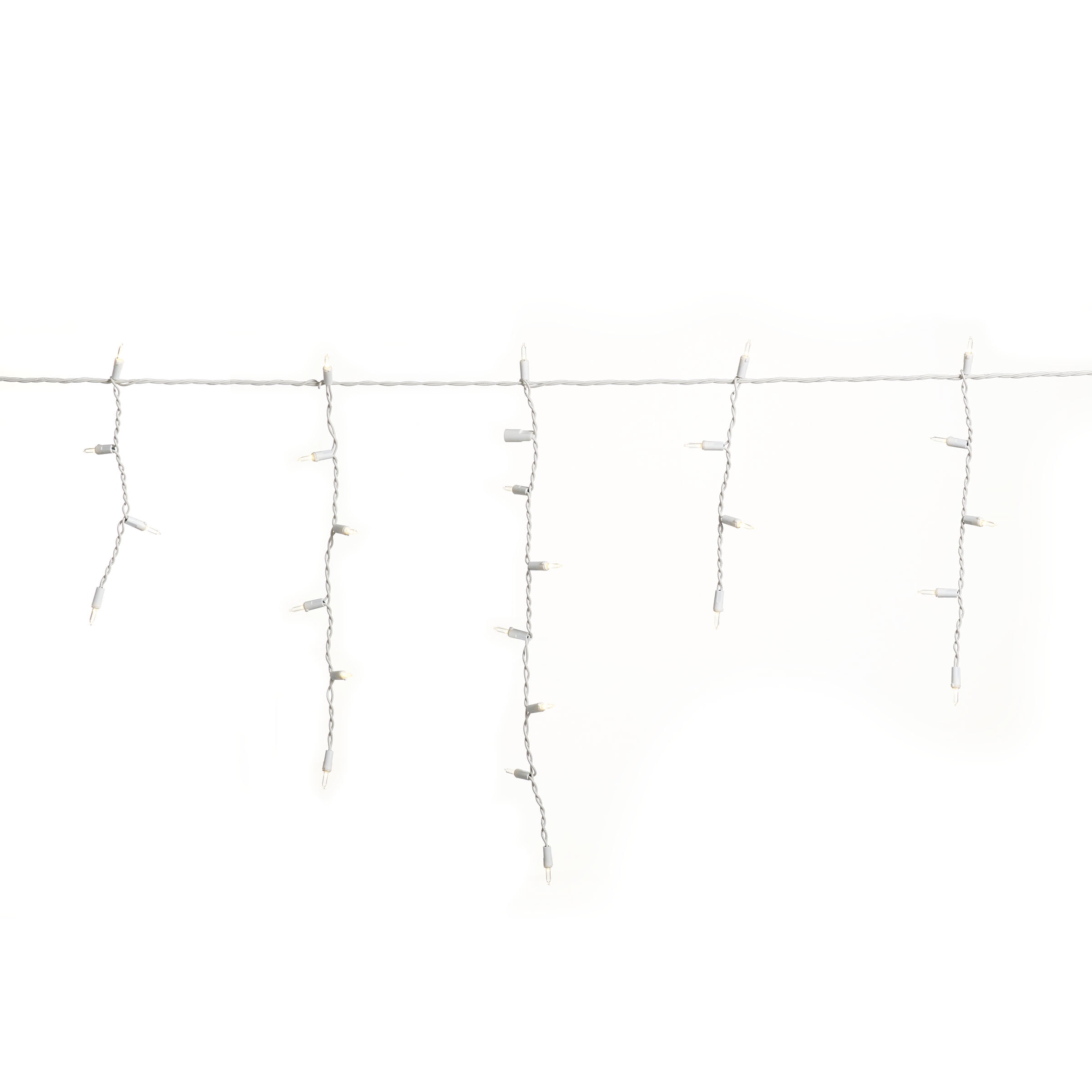 SYLVANIA Stay-Lit 100 Count Color Change LED Icicle Lts Holiday ...