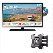 SYLVOX 32" Smart RV TV with Wall Mount, 12 Volt TV 1080P Google TV ATSC ...