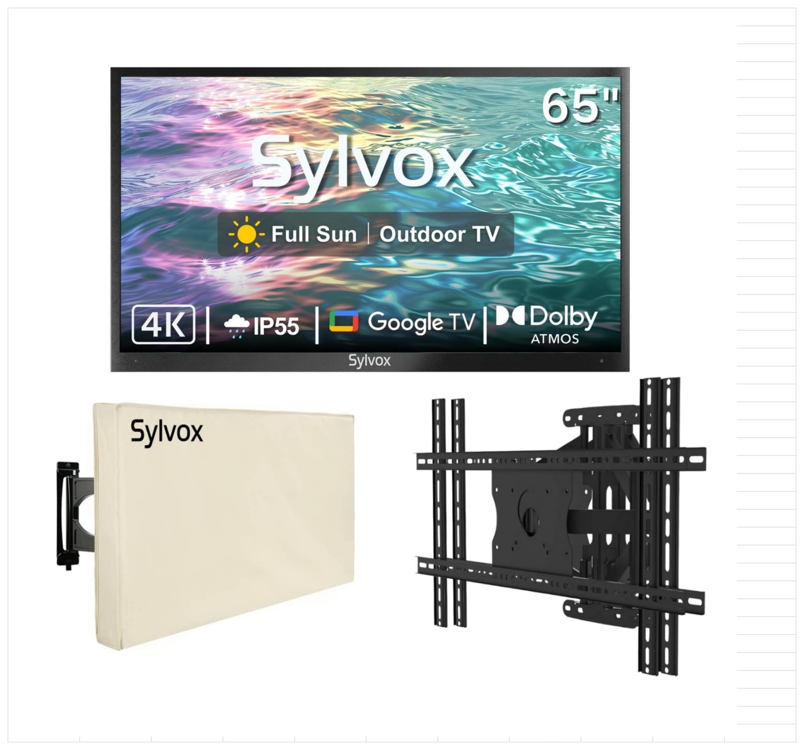 SYLVOX 65" Outdoor TV | Hotel Room Entertainment TVs - Walmart Business ...