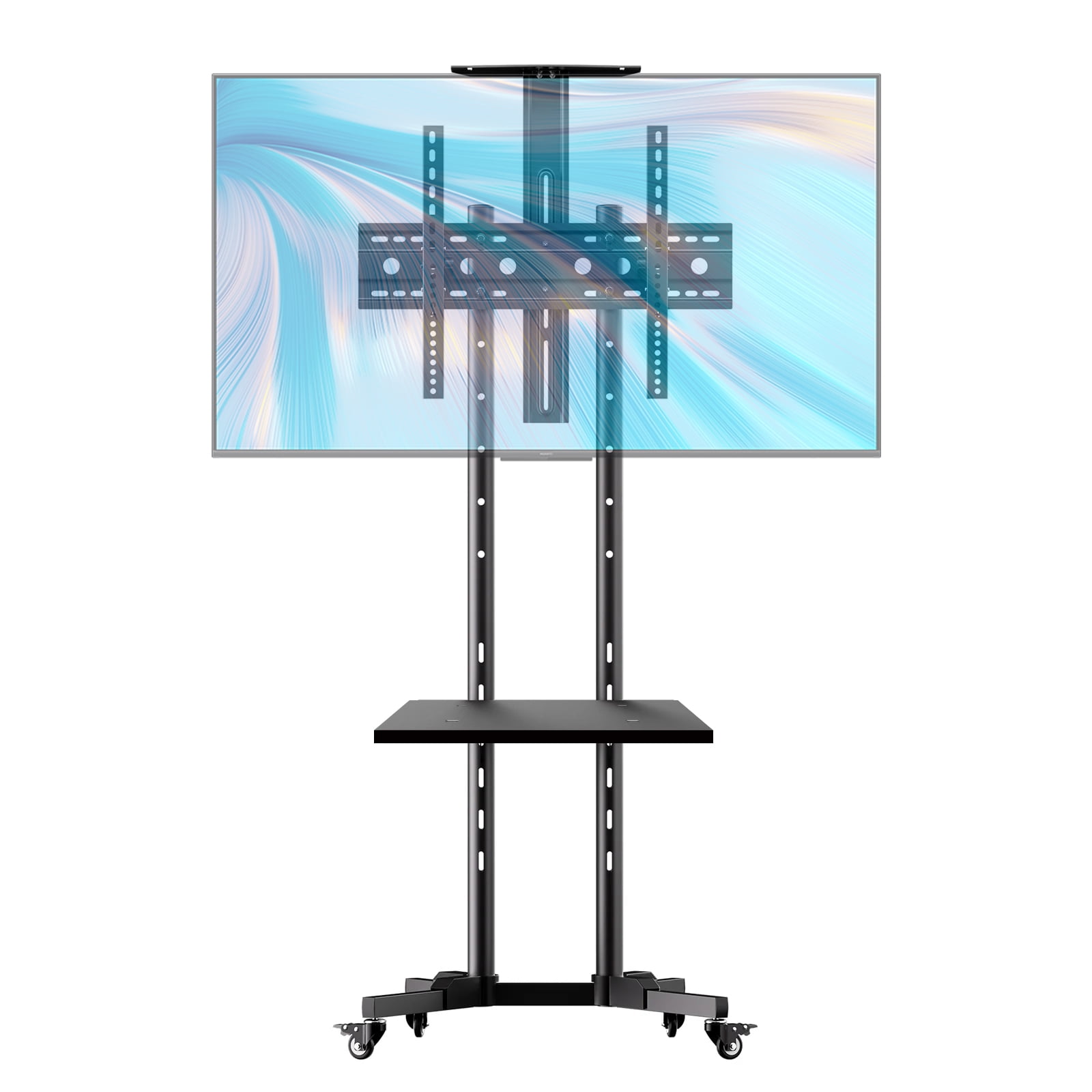 Free Shipping! SYLVOX Universal Rolling TV Stand for 32-75 inch TVs ...