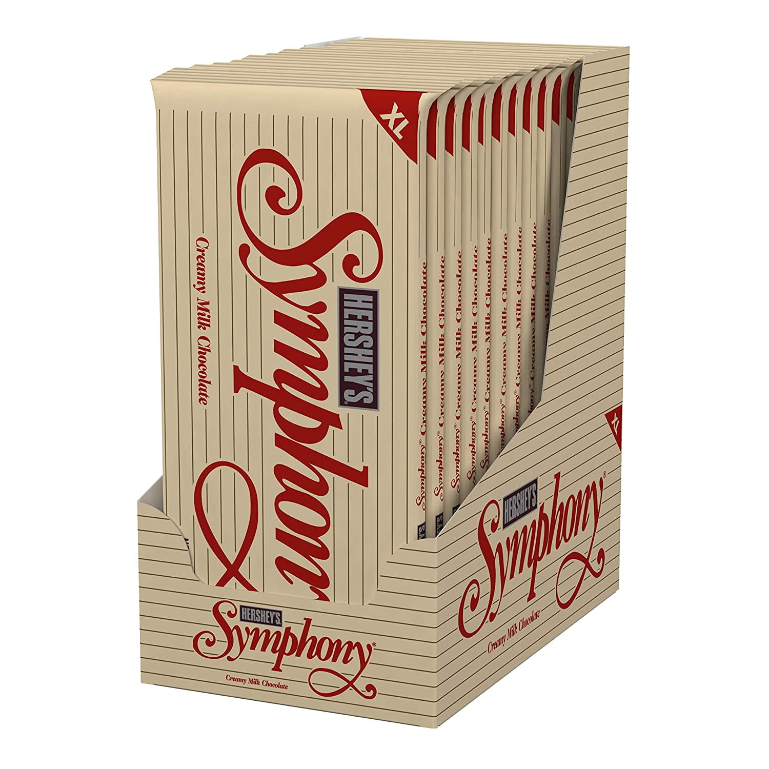 SYMPHONY Extra Large Creamy Milk Chocolate, (4.25-Ounce Bar, Pack of 12 ...