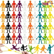 Sticky Hands for Kids - Bulk Party Favors - 50 Pcs Mini Slappy Hands ...