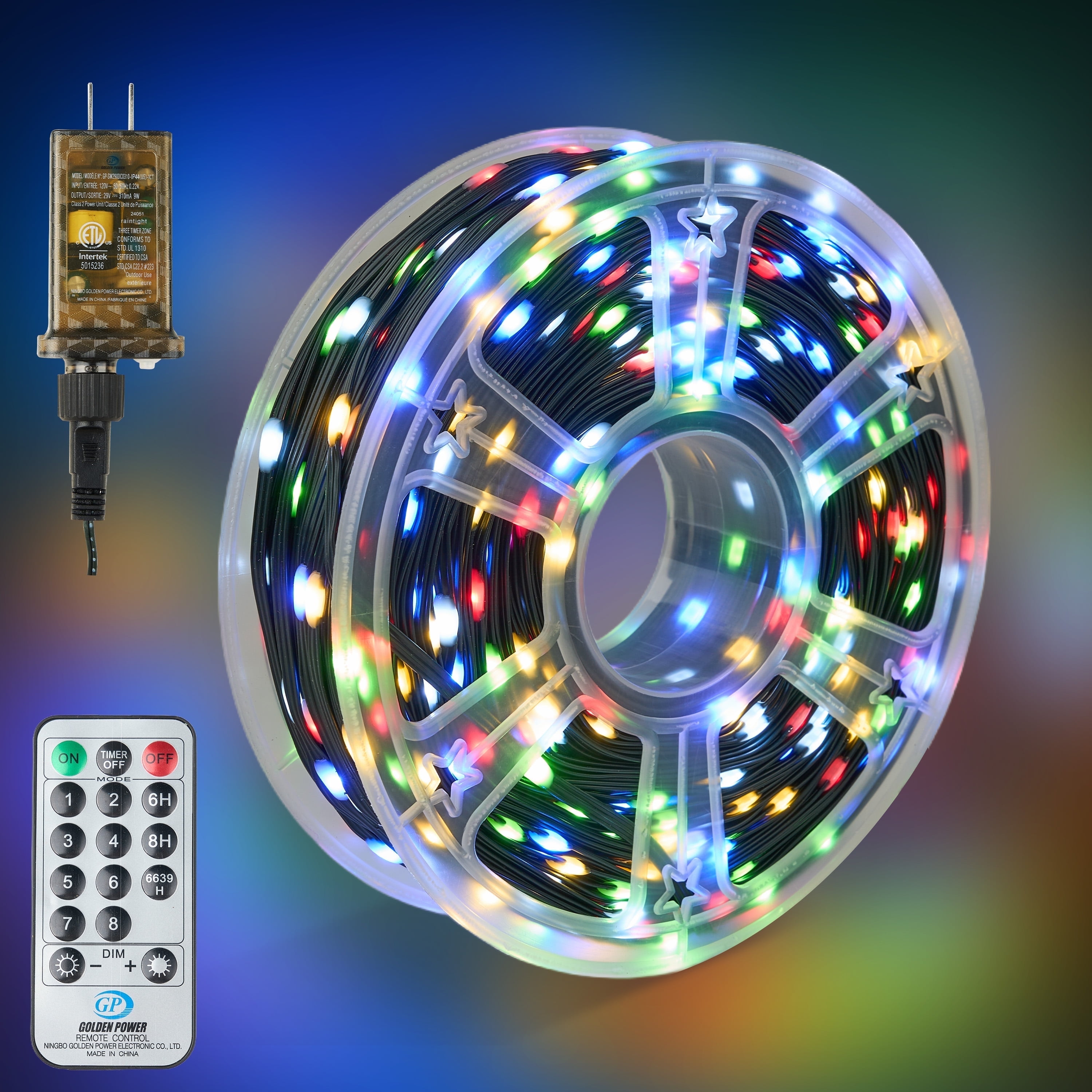 Joyfy 1200 Led Christmas Lights,393 FT Christmas Lights with Remote ...