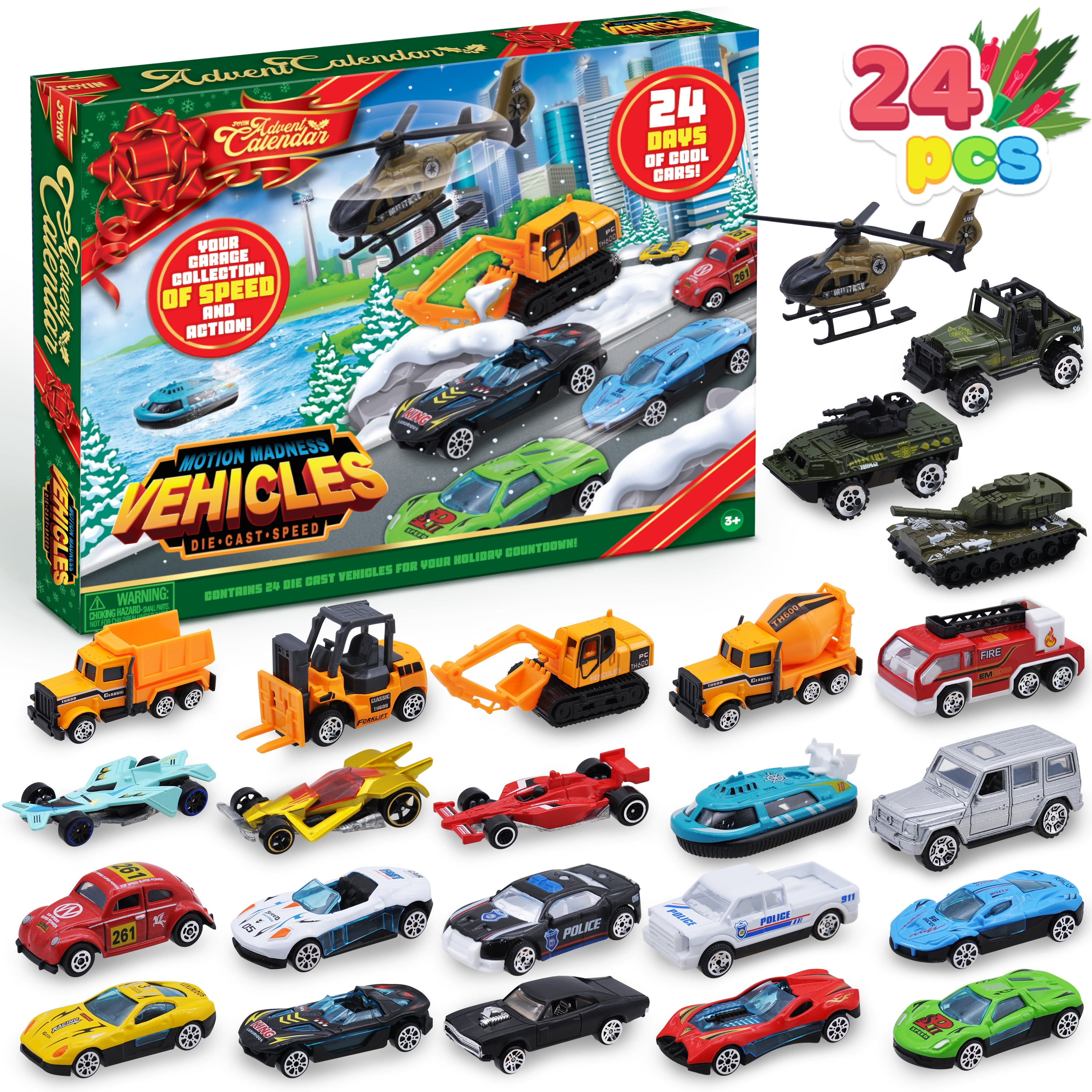 SYNCFUN 2024 Christmas Advent Calendar for Kids, 24 Days Countdown ...