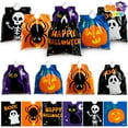 SYNCFUN 96Pcs Treat Bags, Small Drawstring Candy Bags Trick or Treat ...