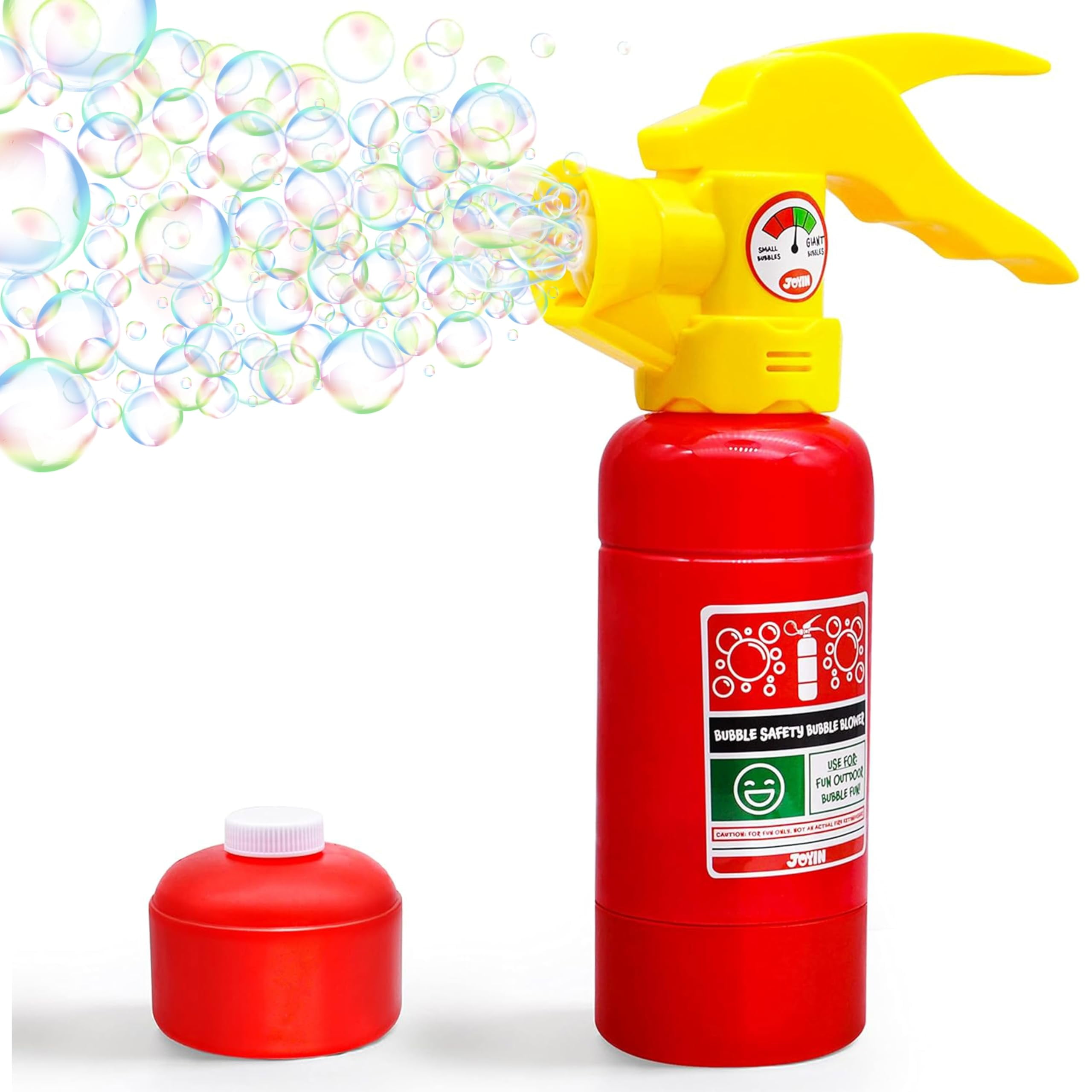 SYNCFUN Automatic Bubble Maker Fire Extinguisher Bubble Blower Machine ...