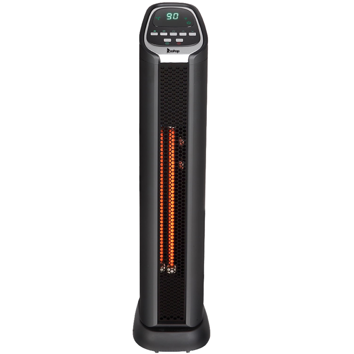 SYNGAR 1500W Indoor Space Heater, Remote Control, Digital Display ...