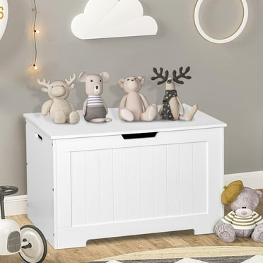 KidKraft Nantucket Wood Storage Bench with Three Bins, Pastel - Walmart.com