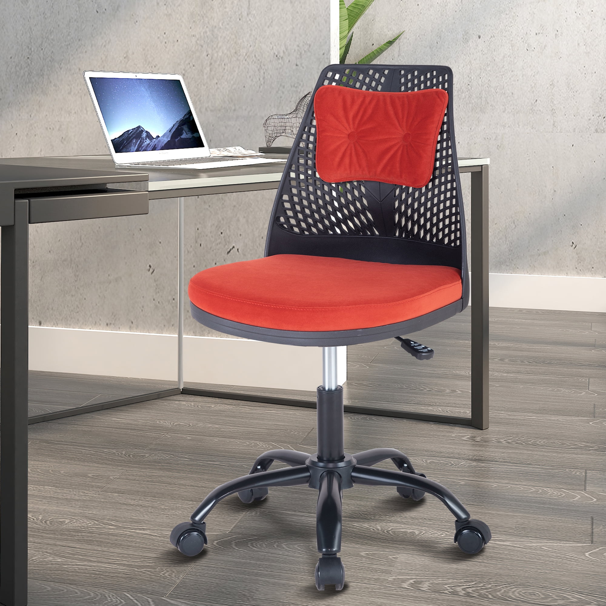 SYNGAR Modern Fabric Task Chair, Home Office Chair Computer Desk Chair ...