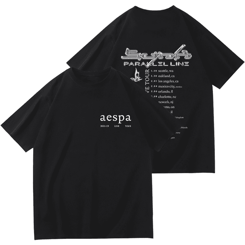 SYNK PARALLEL LINE World Tour T-Shirt SYNK PARALLEL LINE World Tour ...
