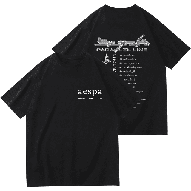 SYNK PARALLEL LINE World Tour T-Shirt SYNK PARALLEL LINE World Tour ...