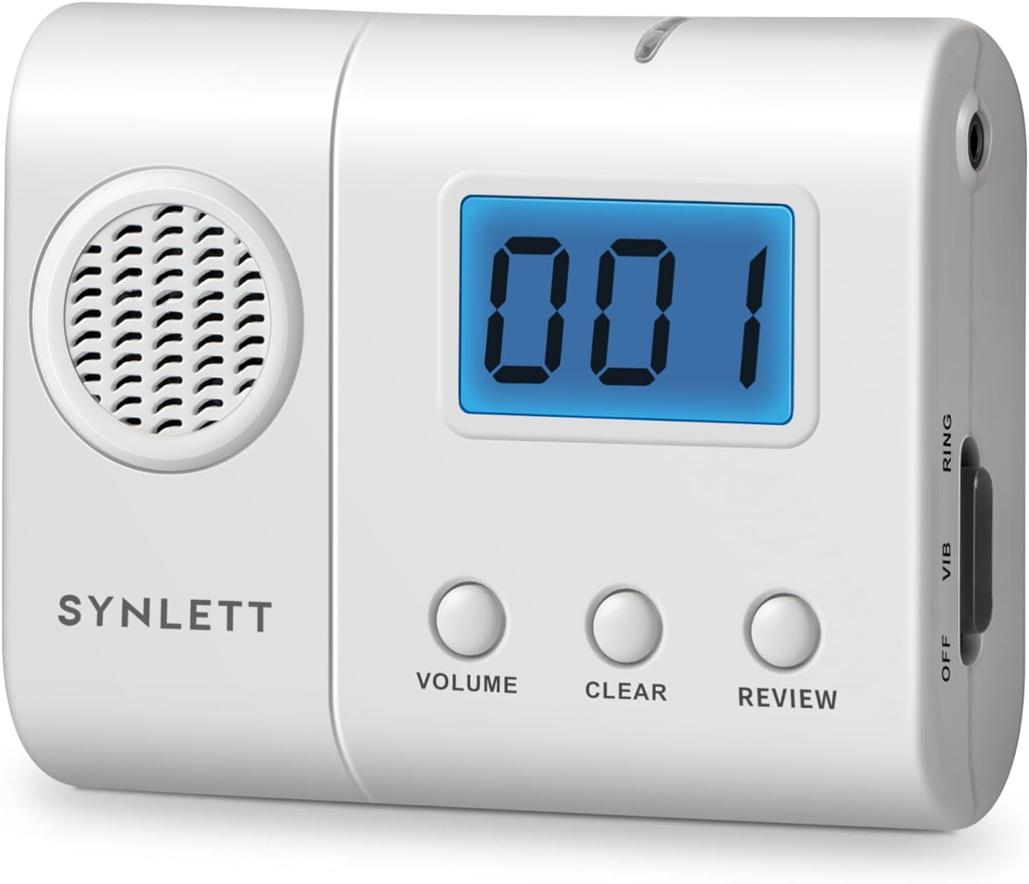 SYNLETT Wireless Caregiver Pager with LCD Number Monitor Alert Tone ...