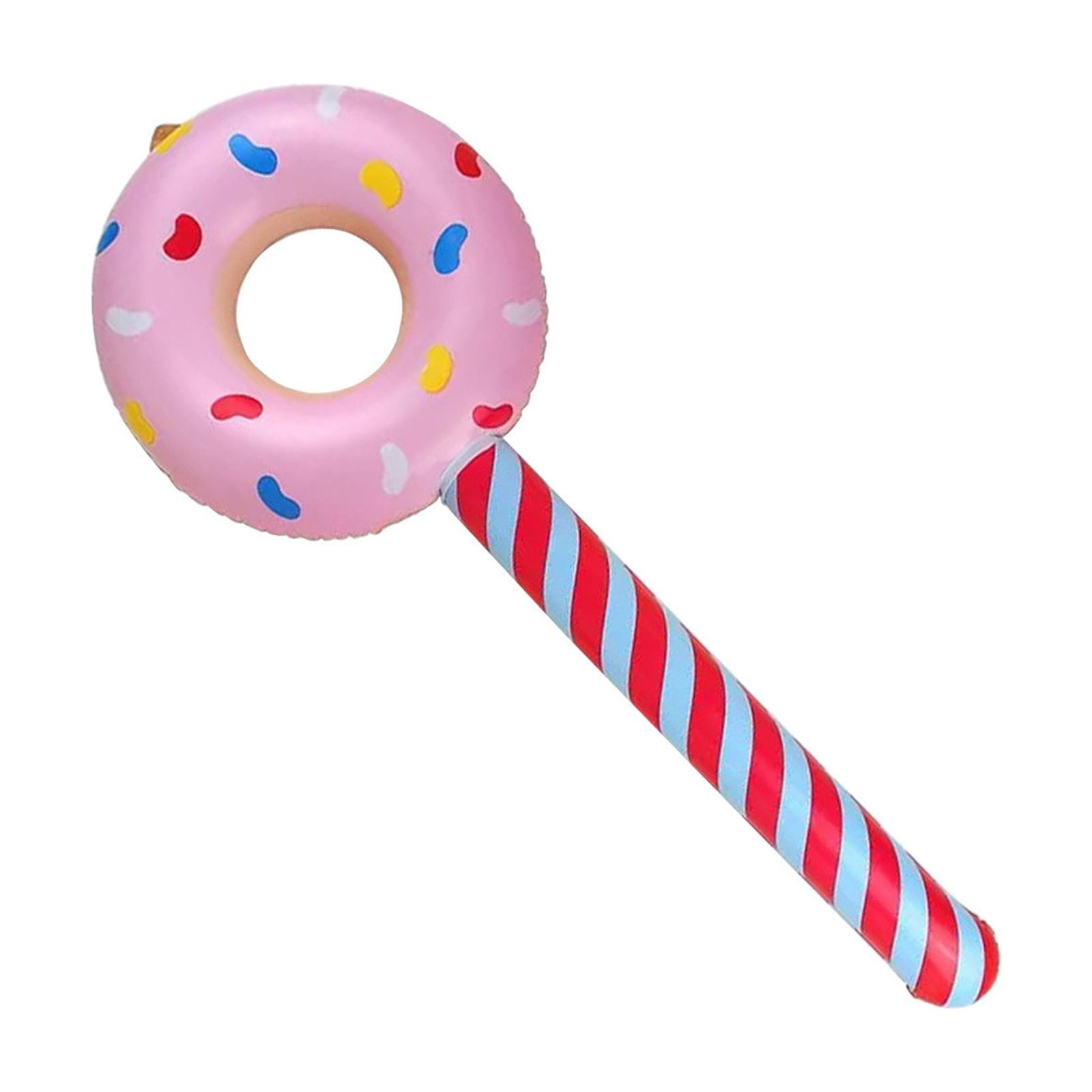 SYOT Inflatable Donut Lollipops Pool Float Donut Shape Balloon Lollipop ...