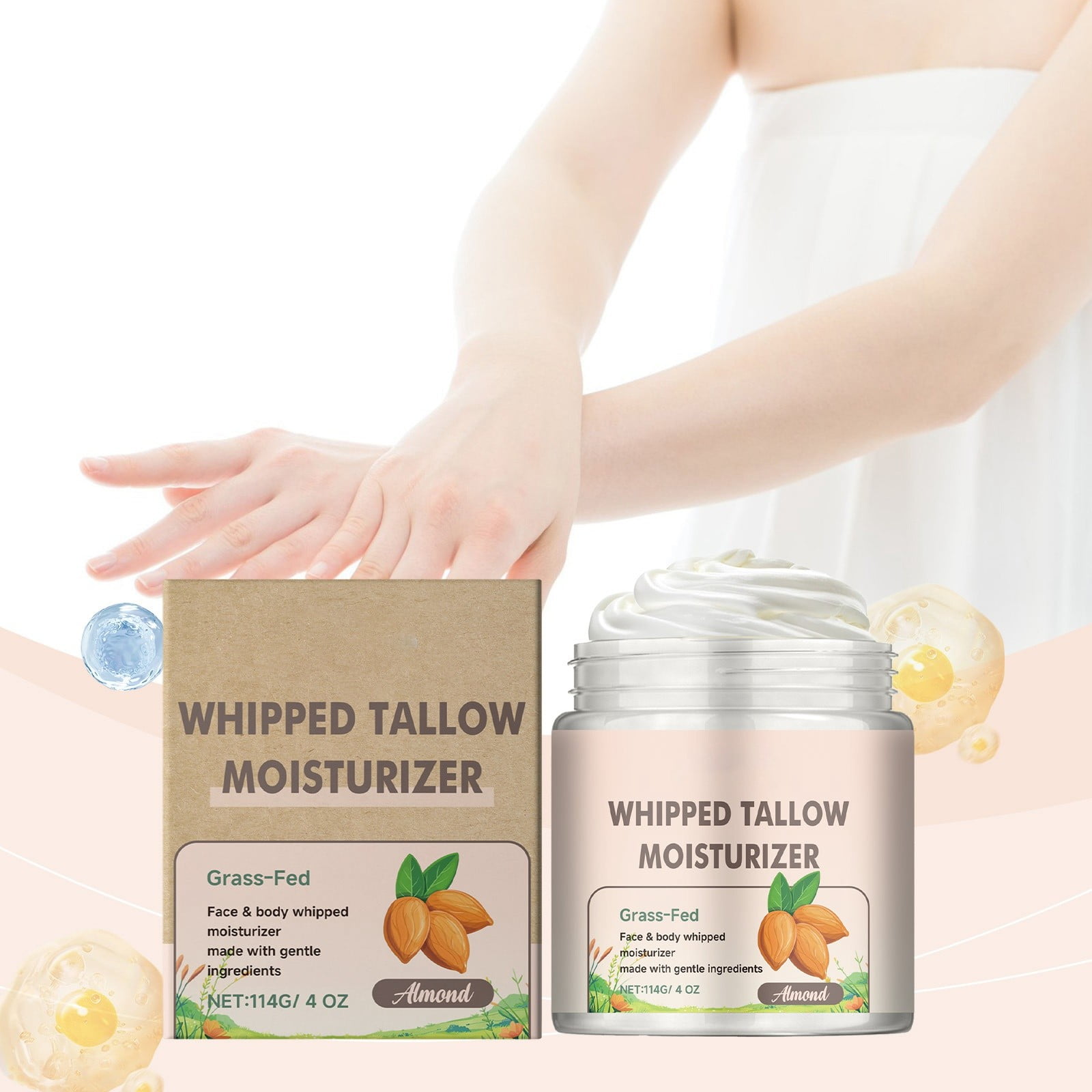 SYS Beef Fat Moisturizer Moisturizing Body Hydrating Nourishing Care Lotion Lock Water Oil ...