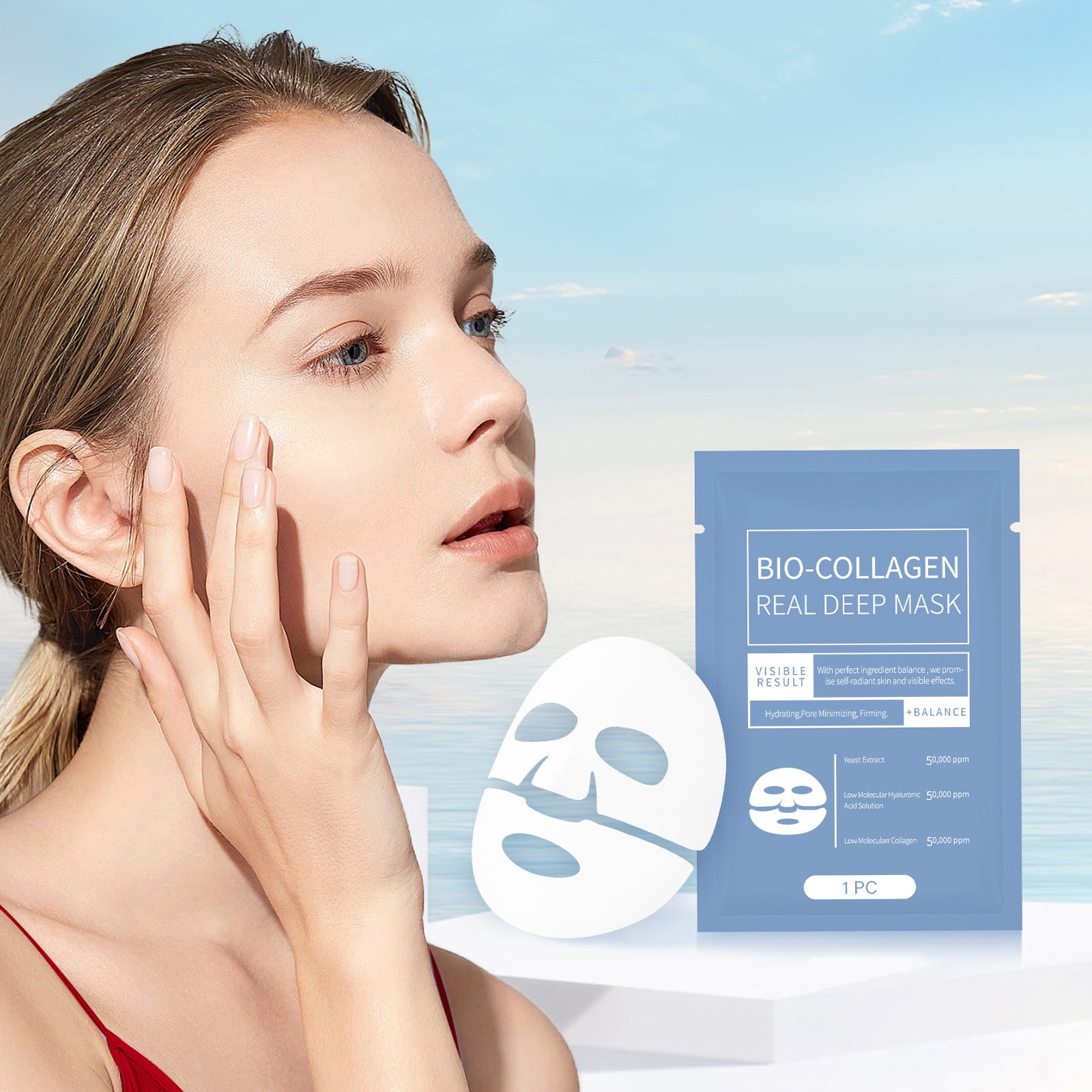 SYS Bio CollagenMask Bio Collagen FaceMask Overnight Korean FaceMask ...