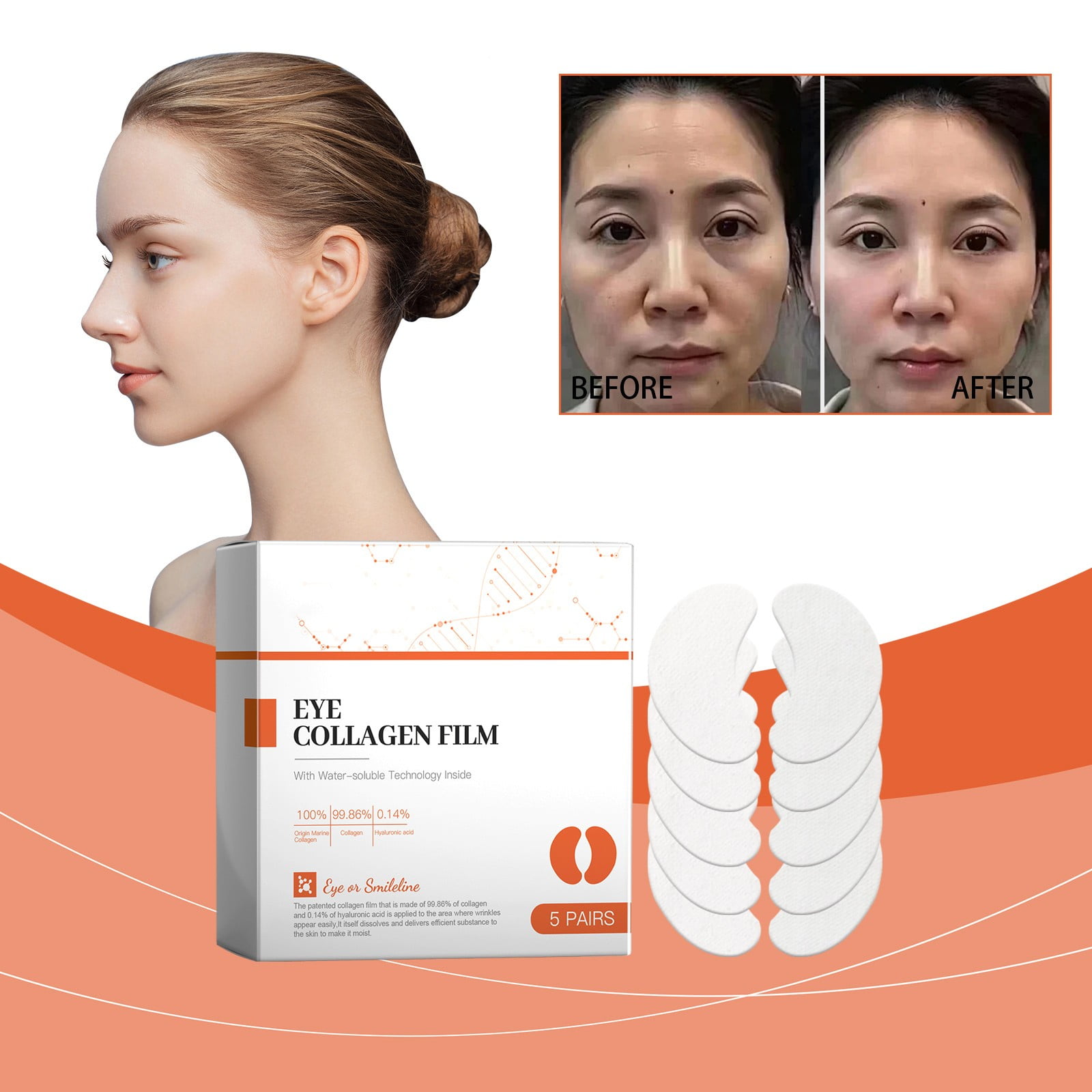 SYS Hydrolyzed Collagen Patch For The Eyes Collagen Patch For ...