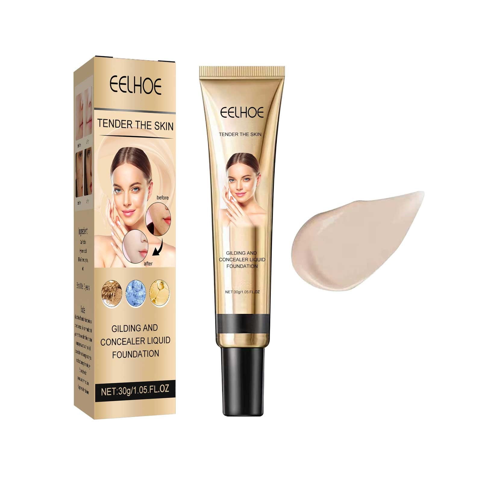 SYS Liquid Foundation Full Coverage News Formula Flawlesss Makeup Base ...