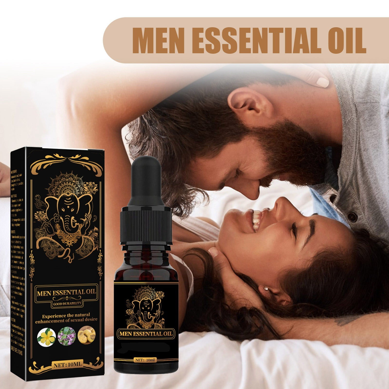 SYS Massage Oil For Men Care For Couples Enhance Sensuality And Confidence Enlargement Formula ...