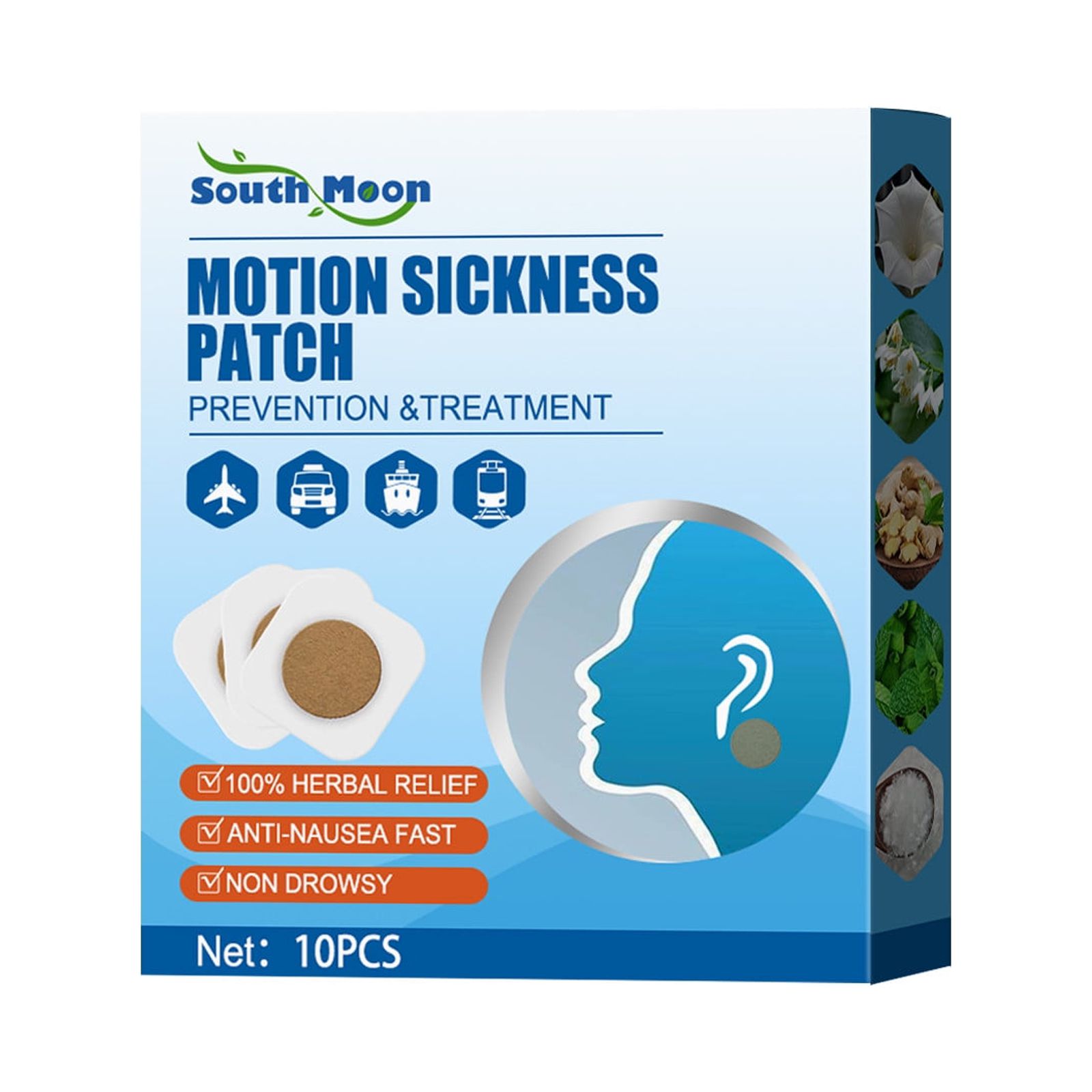 SYS Motion Children Stickers Seasickness Adults -motion Stickers Travel ...