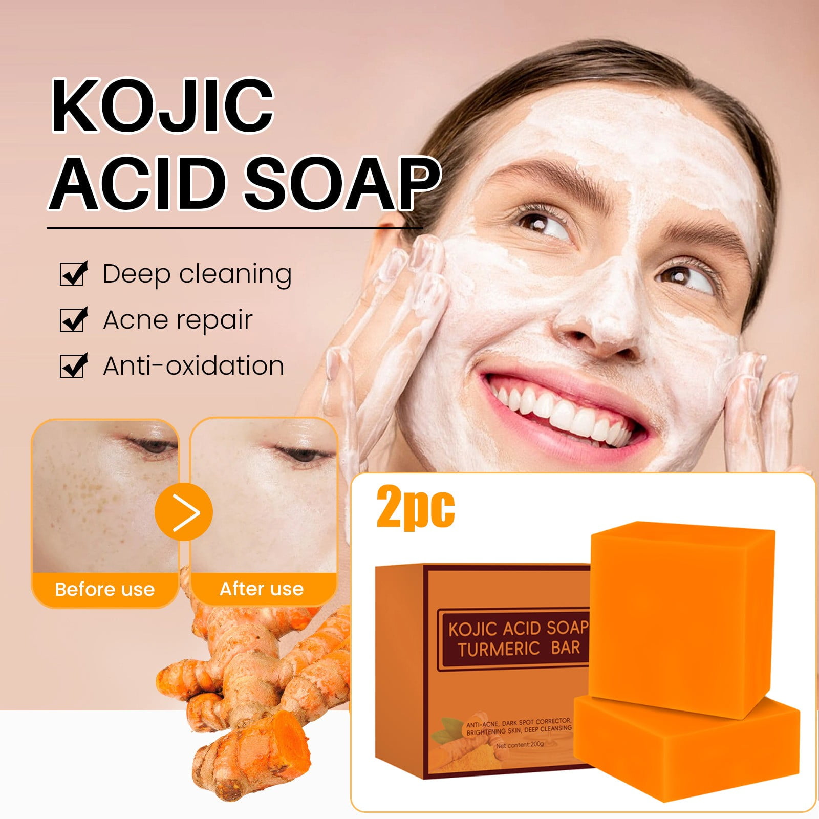 SYS Soap For Dark Soap For Face And Body Kojic Soap Skin Tumeric Soap ...