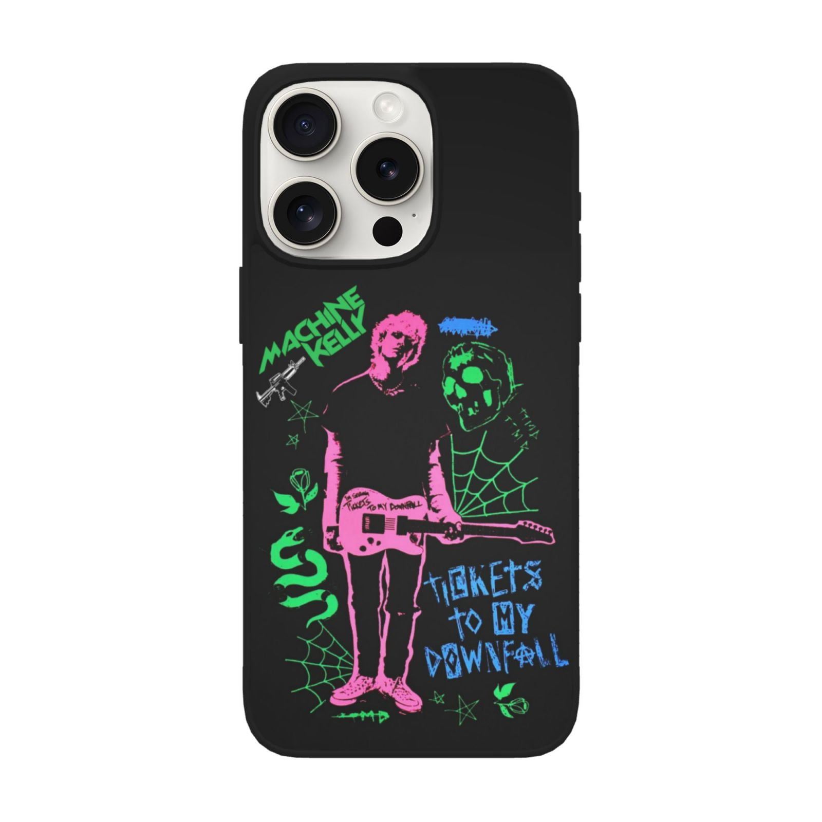 SYSFOURC Machine Gun Kelly Phone Case For iPhone 15 Pro Max,Cute Phone ...