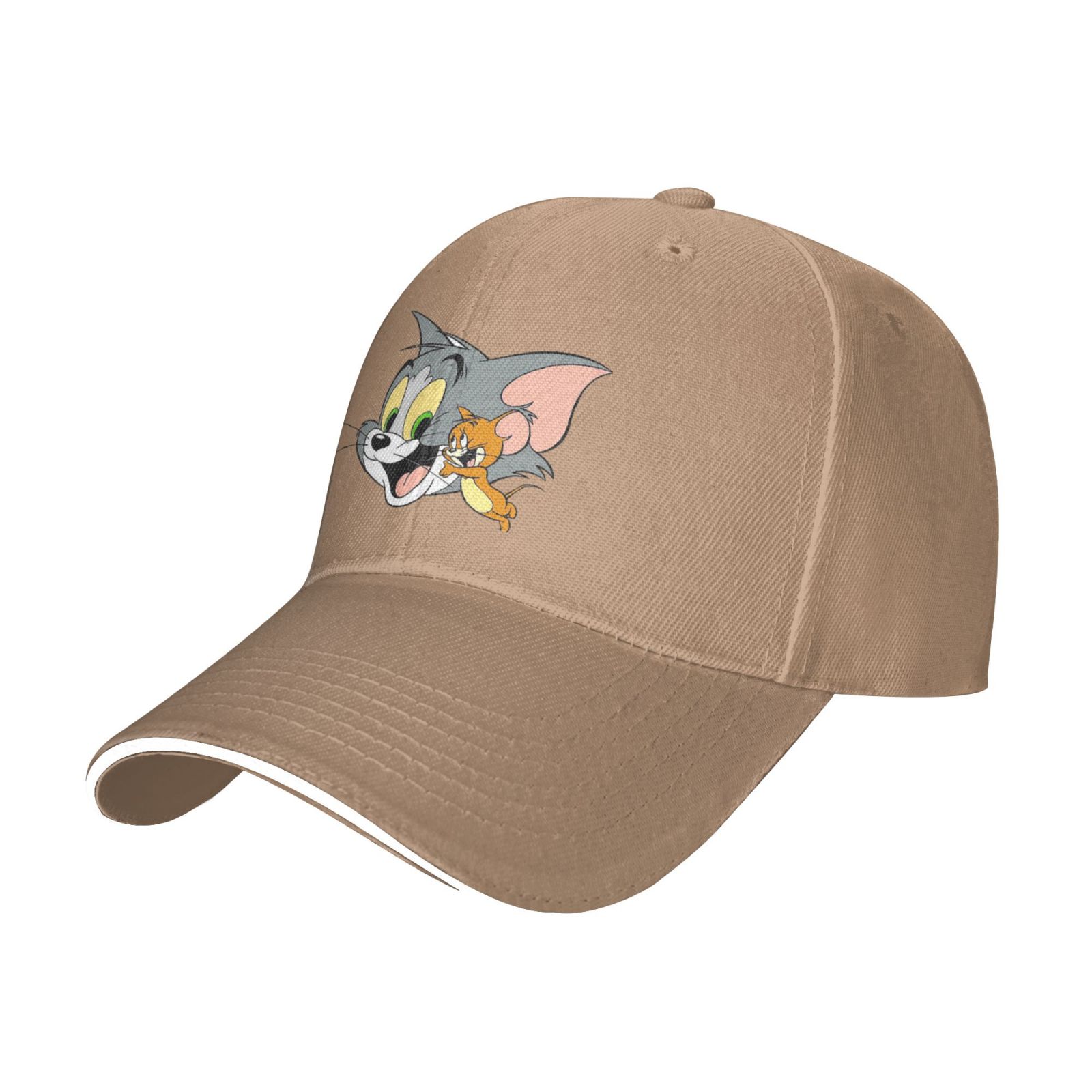 SYSFOURC Tom Cat and Jerry Mouse Baseball Caps Unisex Womens Running ...