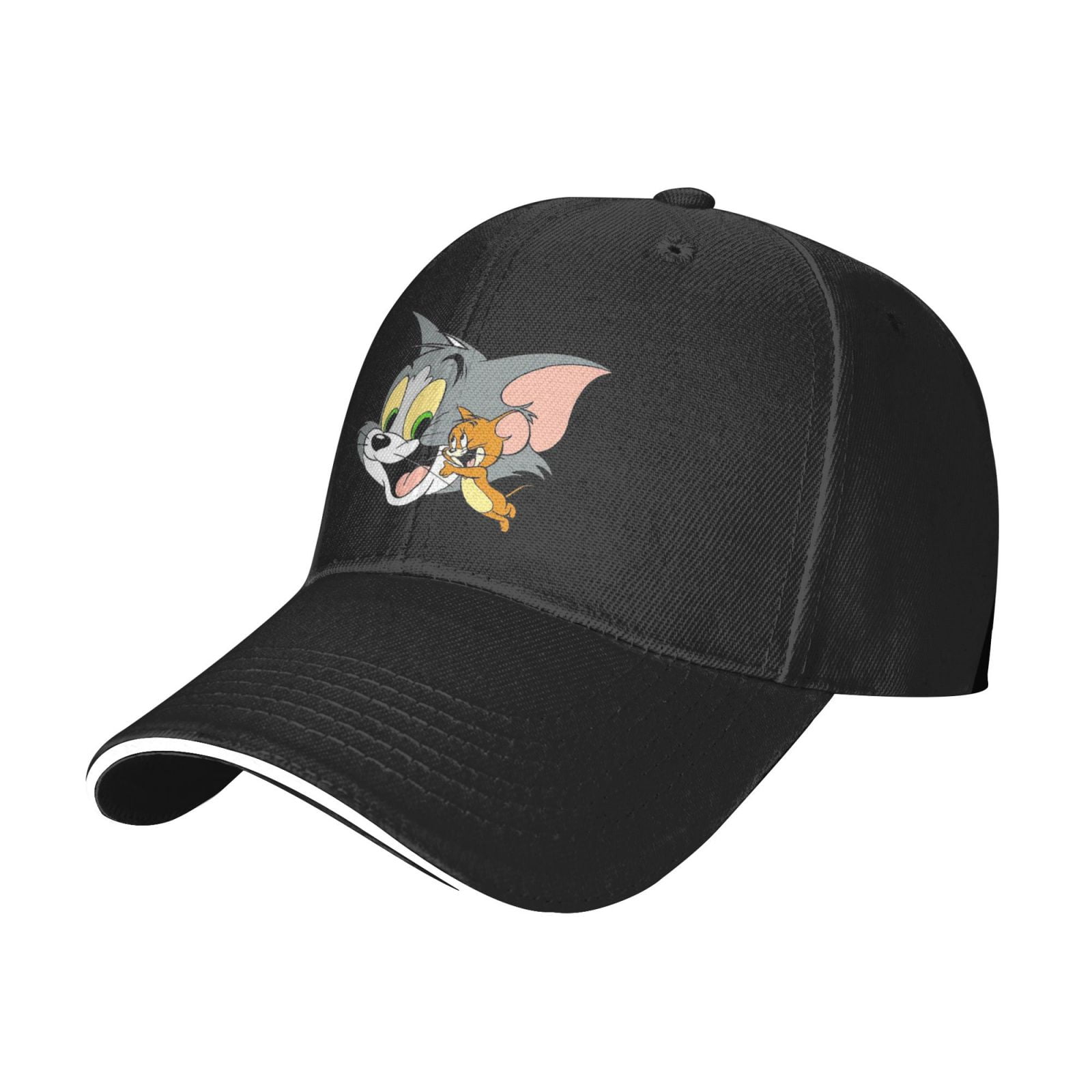 SYSFOURC Tom Cat and Jerry Mouse Baseball Caps Unisex Womens Running ...