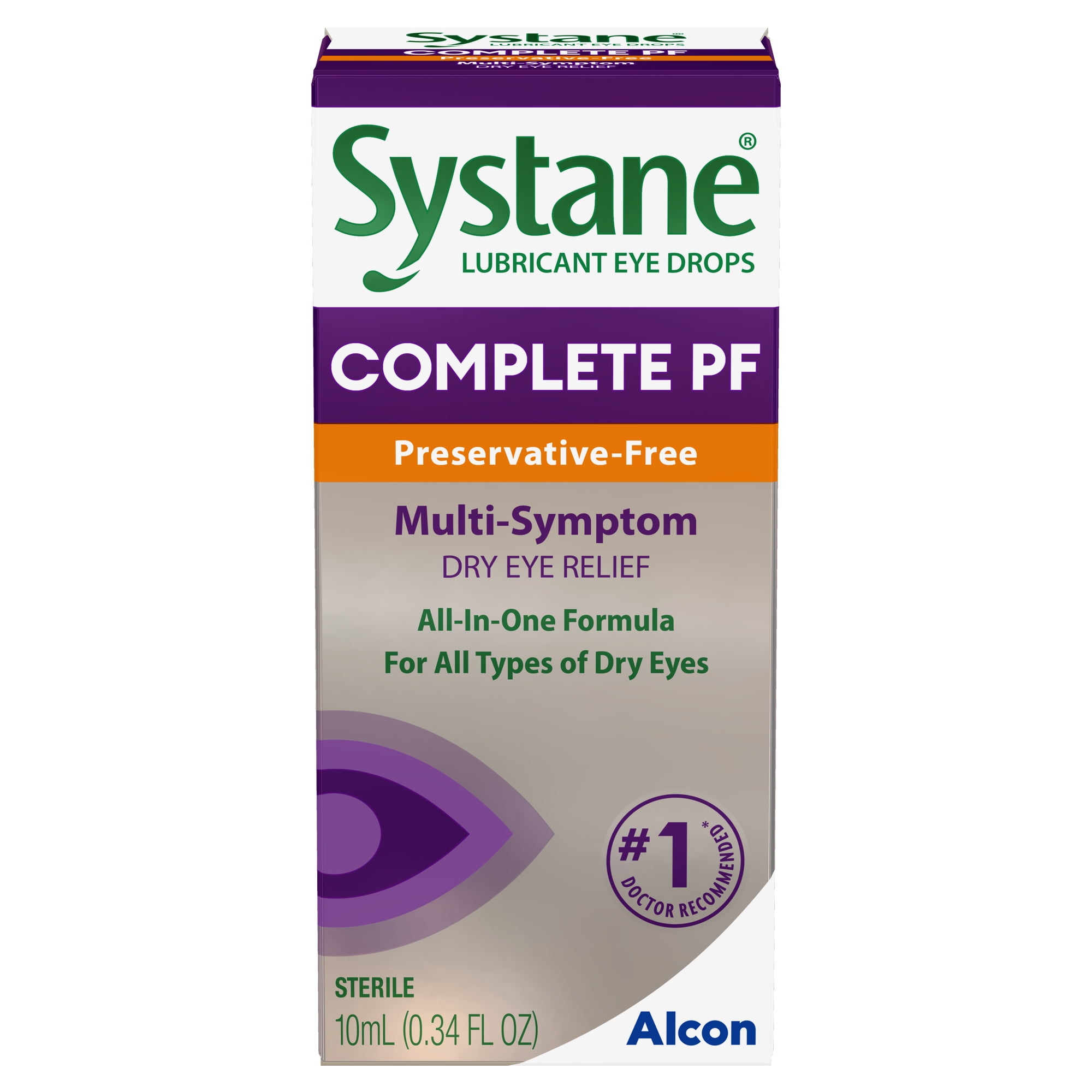 SYSTANE MDPF Complete Lubricant Eye Drops 10ml - Walmart.com