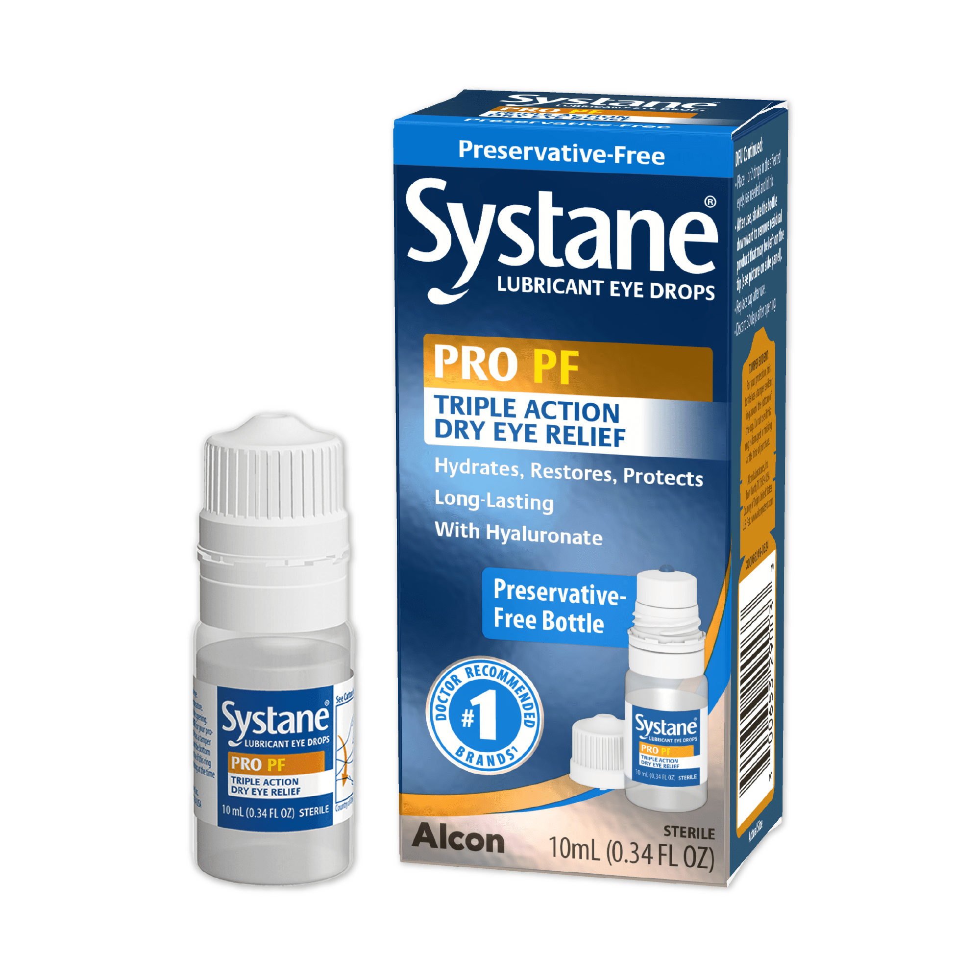 SYSTANE PRO Multi-Dose Preservative-Free Dry Eye Drops 10mL for Daily ...