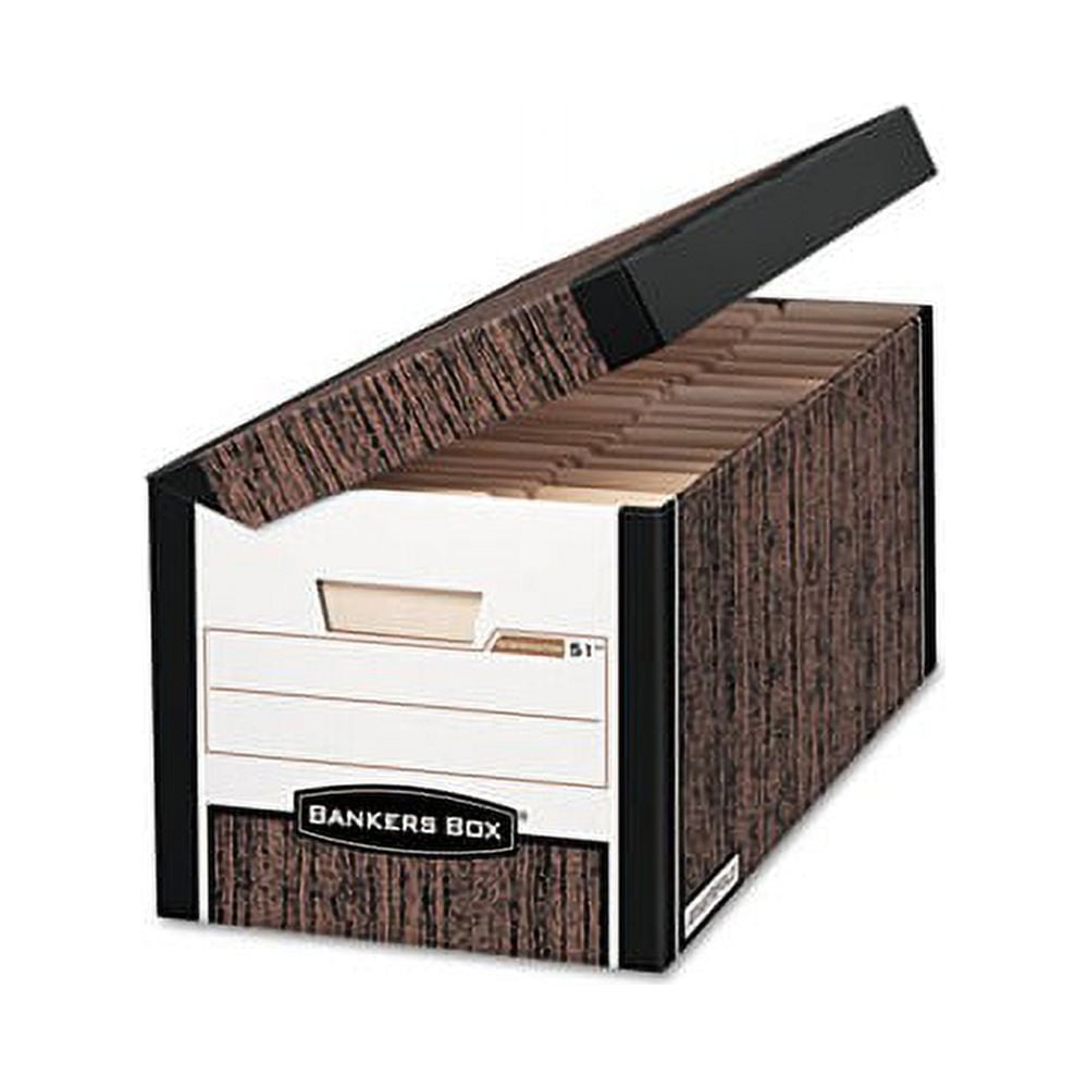 SYSTEMATIC Medium-Duty Strength Storage Boxes Letter/Legal Files ...