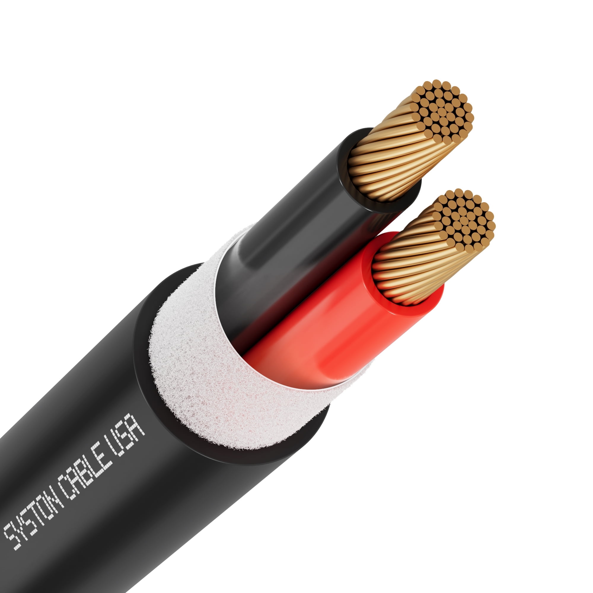 SYSTON 16/2 Speaker Wire Audio Cable Outdoor Direct Burial Indoor in ...