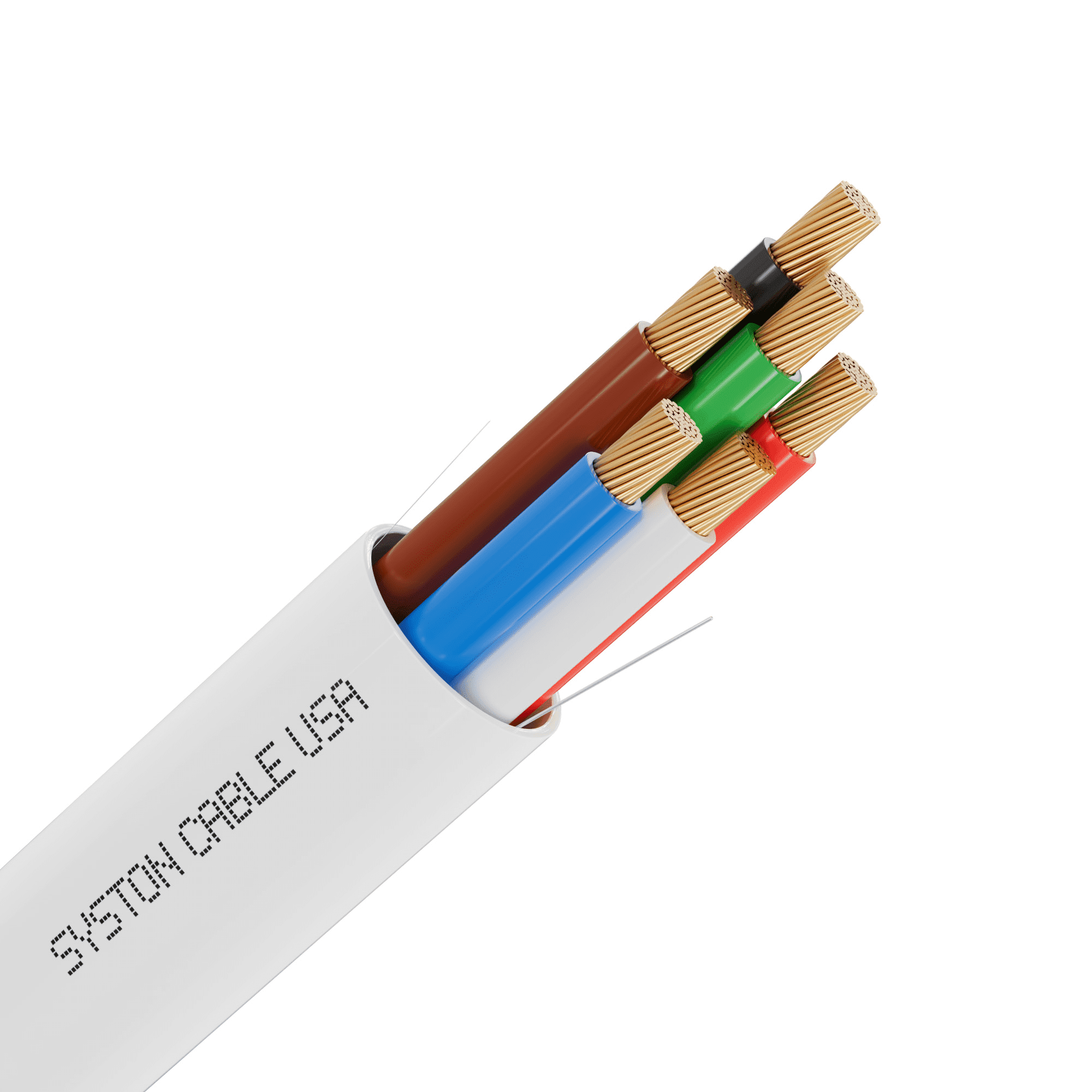 SYSTON 22/6 Fire Security Burglar Station Sound Alarm Control Cable ...